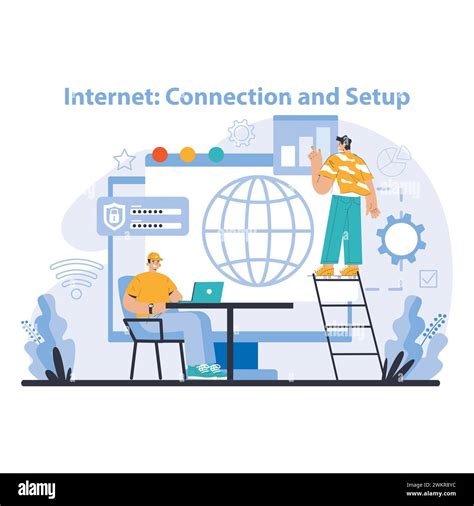 Wi Fi Network Specialist Setting Up Developing And Maintaining Wireless Fidelity Equipment