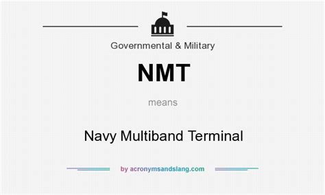 Nmt Navy Multiband Terminal In Government And Military By