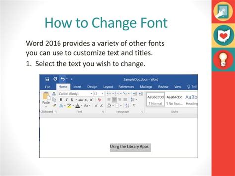 Welcome To Word 2016 PPTX