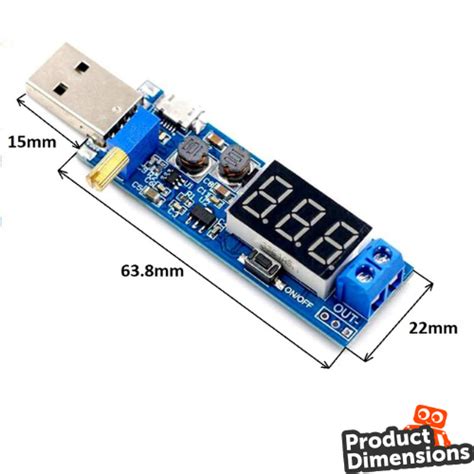Buy DC DC USB Boost Power Regulator Module 5V To 3 3V 9V 12V 24V Desktop Power Module