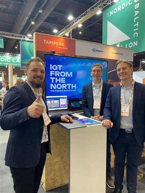 Jari Kuusisto On Linkedin 🤩 We Are Iot From The North Iot Ticket Drop In To Say Hi At Barcelona…