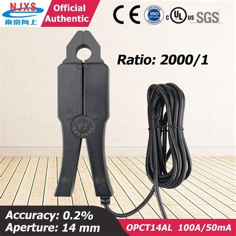 Electrical Center B2c Clamp On Split Core Current Transformer Opct14al 100a 50ma 2000 1
