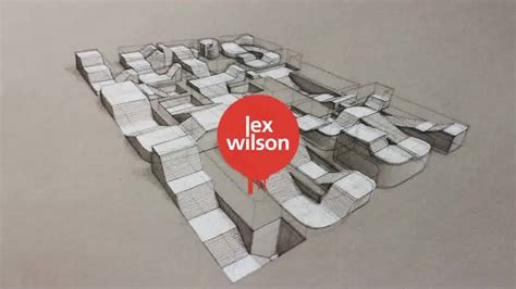 착시를 주는 입체 타이포그래피 By Lex Wilson 영국에서 일러스트레이터그래픽 디자이너로 활동중인 Lex Wilson 그의 대표적인 작품 3d 타이포그래피