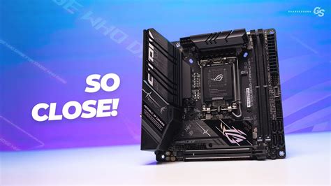 The ROG STRIX B I Gaming WIFI Is ALMOST The Perfect ITX Board YouTube