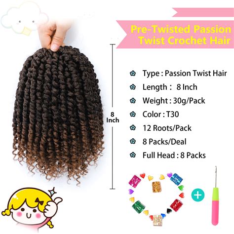 Forevery Passion Twist Crochet Hair Synthetic Croc Vicedeal