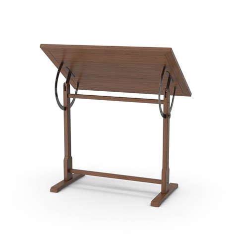 3d Model Draft Table Dark Wood Turbosquid 2147554