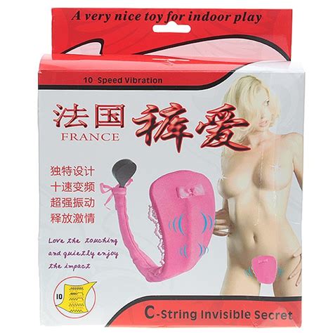 10 Speed Vibration Massage C String For Her Sex Toys Free Shippin