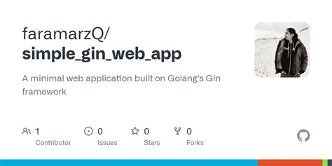 GitHub FaramarzQ Simple Gin Web App A Minimal Web Application Built On Golang S Gin Framework