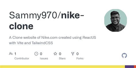 Github Sammy970nike Clone A Clone Website Of Created Using