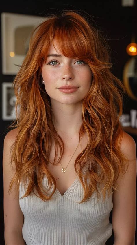 28 Short Shag With Bangs Hairstyles For Every Face Shape In 2024 Long Hair With Bangs Long
