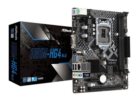 Placa M E Asrock Lga Chipset Intel H Pci Express X Pcie X Vga Hdmi Matx Ddr L Com