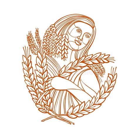 Demeter Illustration Stock Illustrations 186 Demeter Illustration Stock Illustrations Vectors
