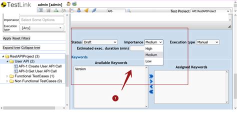 Test Case Priority In TestLink TestingDocs