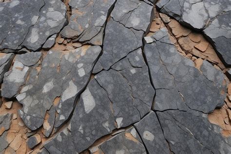 Premium Photo Weathered Granite Surface Displaying Intricate Cracking