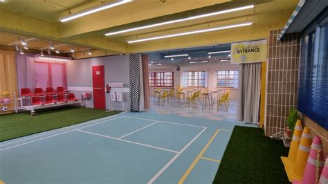 A 룸 교실 교실 체육관 스튜디오 탱탱볼