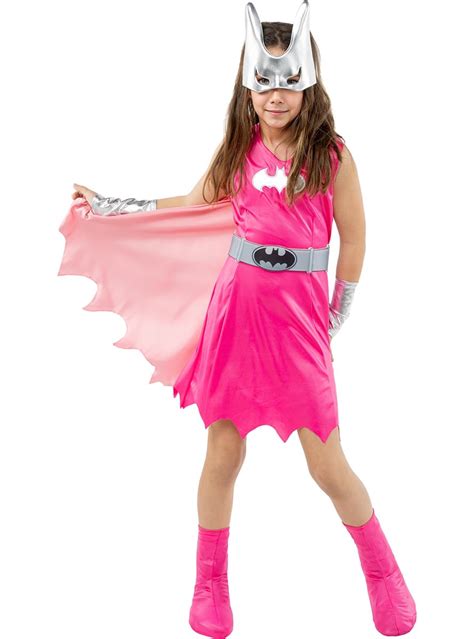 Pink Batgirl Costume For Girls Funidelia