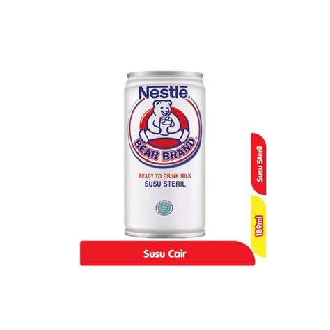 Jual Bear Brand Susu Steril Original 189ml Susu Beruang Shopee Indonesia