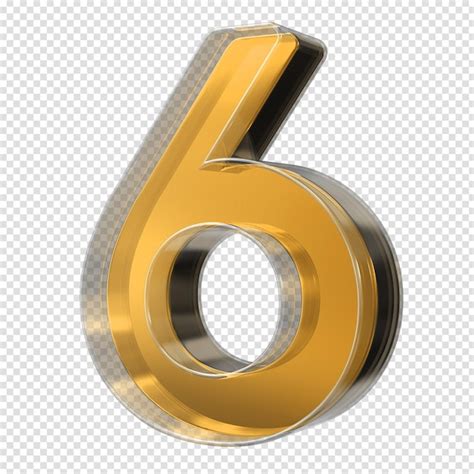 Premium Psd Number Class 3d Rnedering