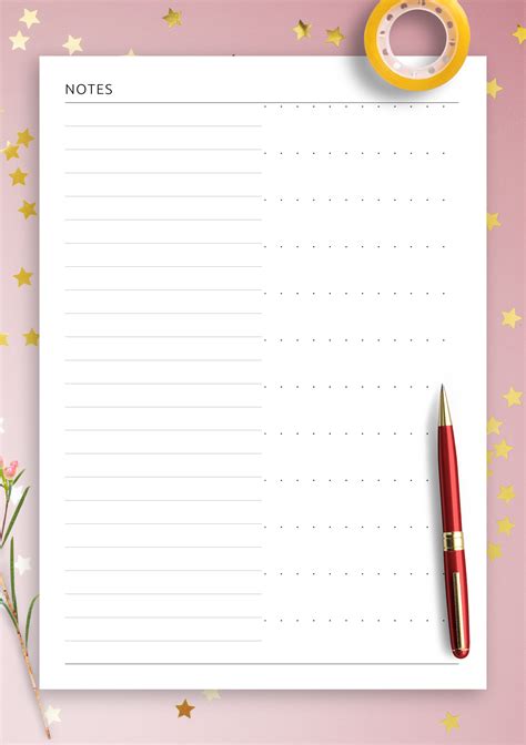 Download Printable Half Ruled With Grid PDF