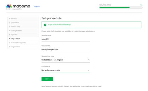 GitHub Senaith Project Matomo Web Analytics On Cloud In This Project You Will Install
