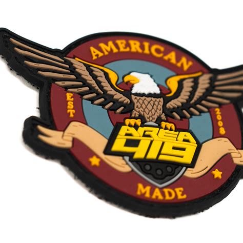 American Made Eagle Patch Area 419