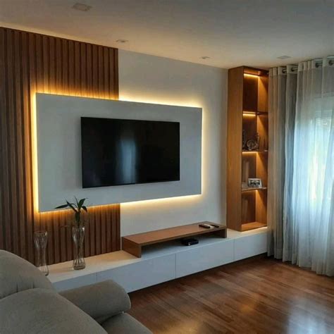 Modern Living Room With Flat Screen Tv Tv Cabinet Design Modern