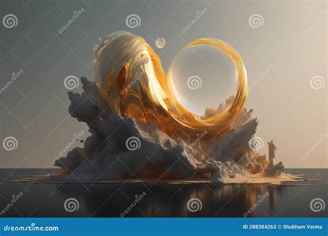 3 D Rendering Of Abstract Background 3 D Rendering Of Abstract