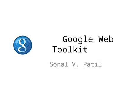 Ppt Gwtframework Dokumentips