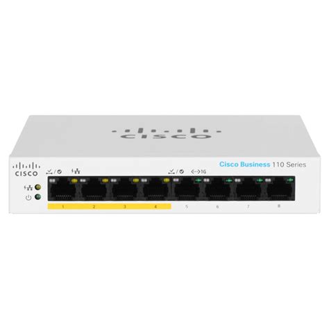 Cisco CBS110 8PP D Unmanaged 8 Ports Switch Ethernet New