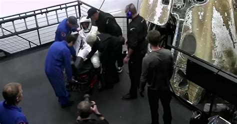 La Cápsula De Spacex Trajo De Regreso A La Tierra A Cuatro Astronautas