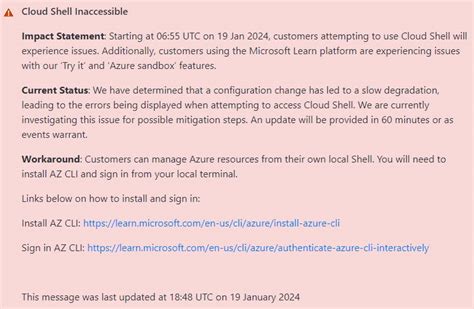 How To Solve Black Window No Response Azure Cloudshell Microsoft Qanda