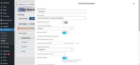 Dynamically Generate Coupons To Recover Abandoned Carts On Woocommerce Elextensions