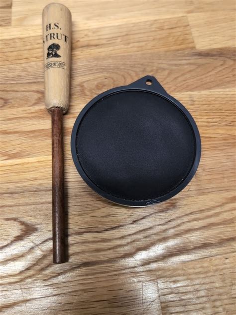 Hs Strut Lil Deuce Slate Friction Pot Turkey Call With Rosewood