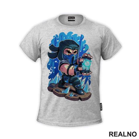 Chibi Sub Zero Mortal Kombat Majica