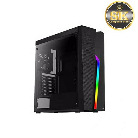 Jual Casing Pc Aerocool Bolt Mid Tower Case Rgb Shopee Indonesia