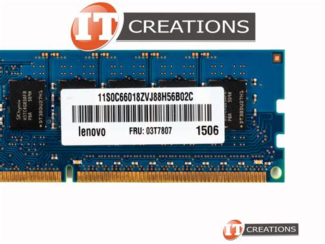 03t7807 Lenovo Sk Hynix 8gb Pc3l 12800e Ddr3 1600 Unbuffered Ecc 2rx8 Cl11 240 Pin 1 35v Low