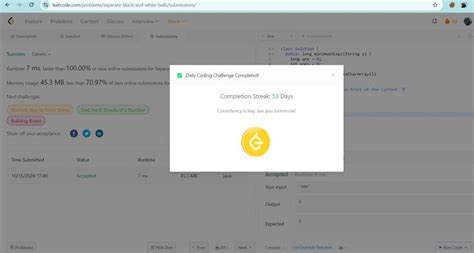 Mandakani Mishra On Linkedin Leetcode Codingstreak Problemsolving Consistency Growthmindset