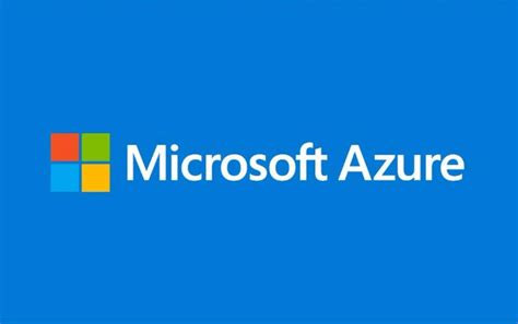 Logotipo De La Nube De Microsoft Azure Microsoft Azure Solución