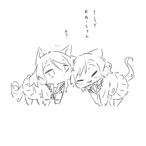 Hikawa Sayo And Hikawa Hina Bang Dream Drawn By Kanadekanade3344