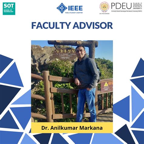 Ieee Student Chapter Pdeu On Linkedin Introducing The Faculty