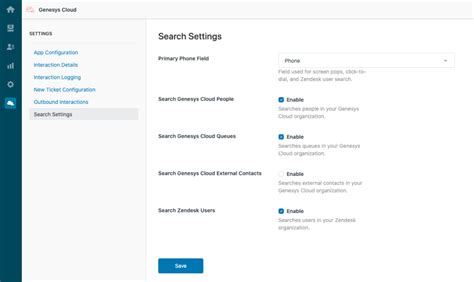 Configure Search In Zendesk Genesys Cloud Resource Center