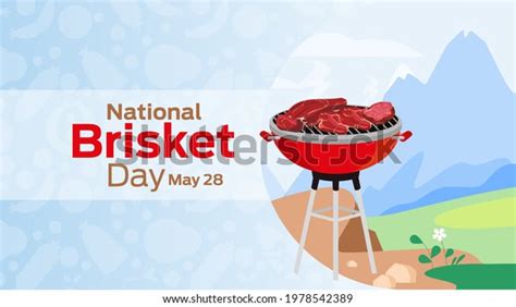 National Brisket Day On May 28 Stock Vector Royalty Free 1978542389