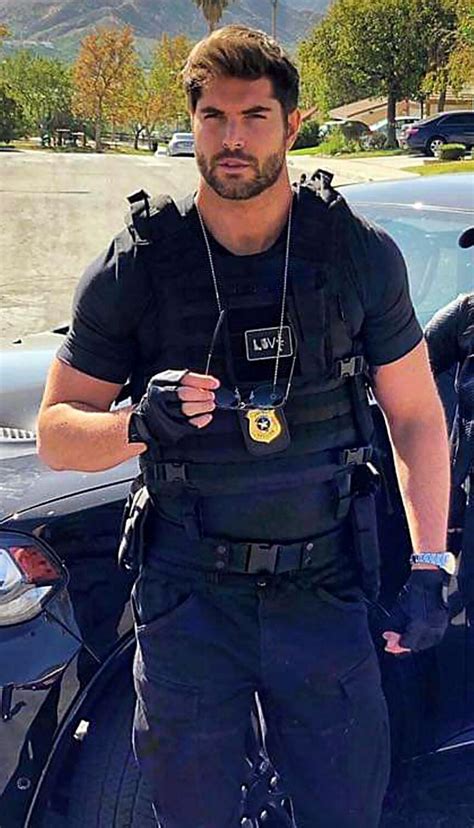 Nick Bateman Halloween 2019 Nick Bateman Police Outfit Hot Cops