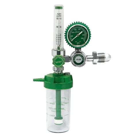 Medical Gas Pipeline System Medical Oxygen Flowmeter Bull Nose Regulator With Flow Meter