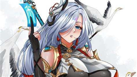 Shenhe Genshin Impact Game K Hd Wallpaper Rare Gallery