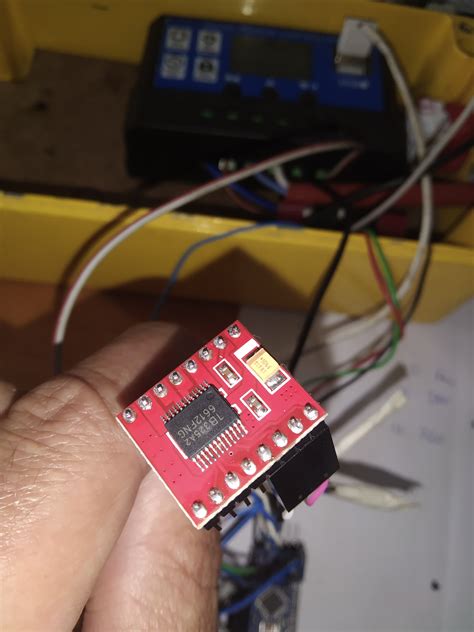 Tb6612fng Qui Craméle Composant Jaune Soudé Français Arduino Forum