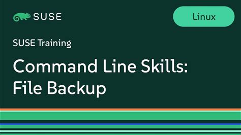 Command Line Skills File Backup Youtube