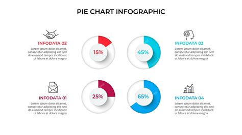Premium Vector Business Data Visualization Pie Chart Vector Business Template For Presentation