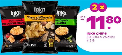 Inka Chips 142g Oferta En Tambo