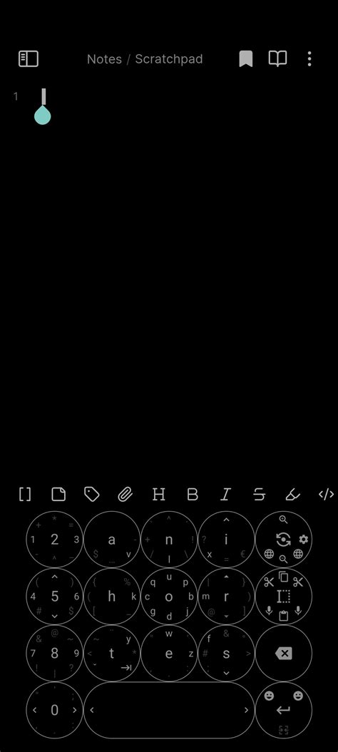 [mobile] Removing Everything From The Editing Toolbar Hides It But
